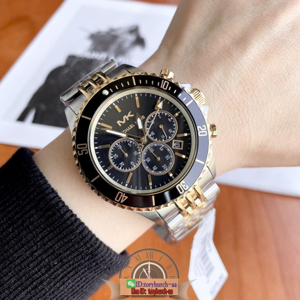 MK8749 Mk8872 Michael Kors man's chrono waterproof quartz watch ...