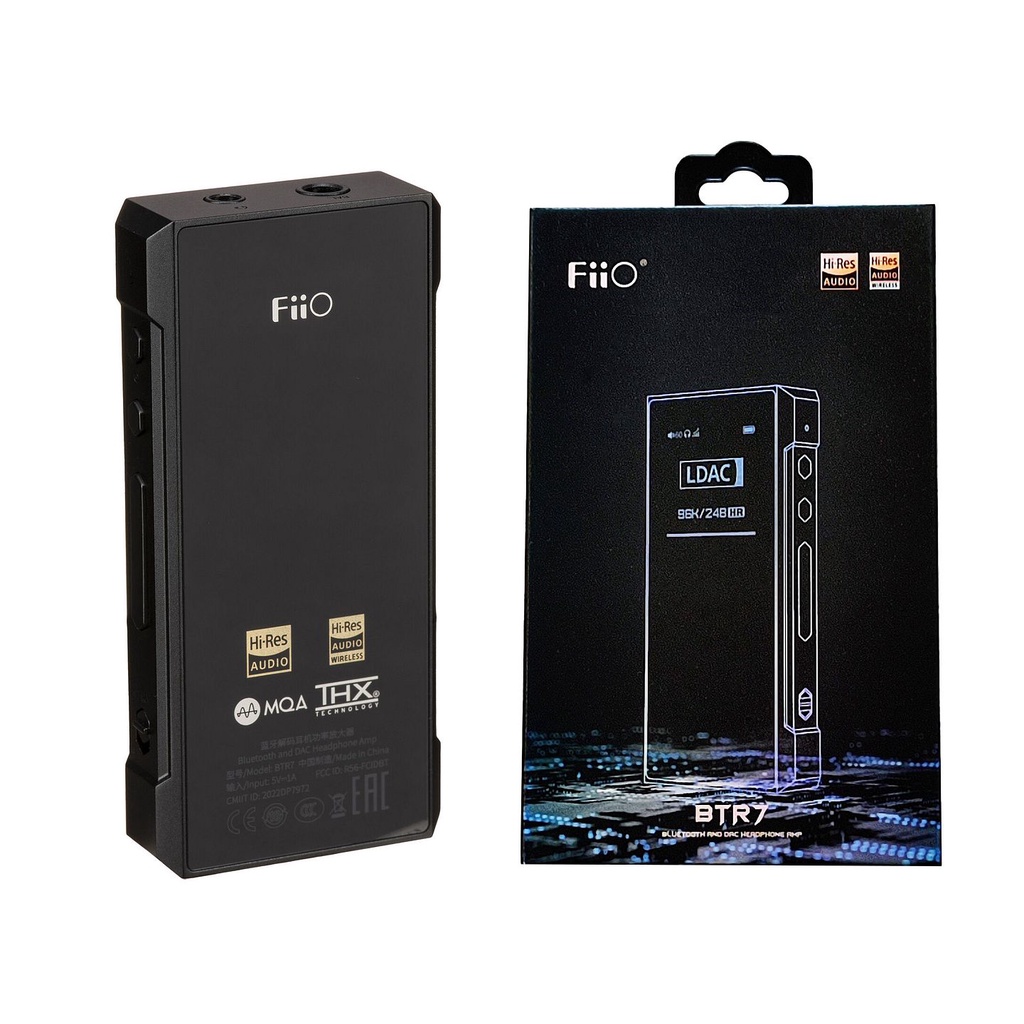 FiiO BTR7 Portable HiFi Bluetooth Headphone Amplifier (Standard Edition, Black) | Shopee Thailand