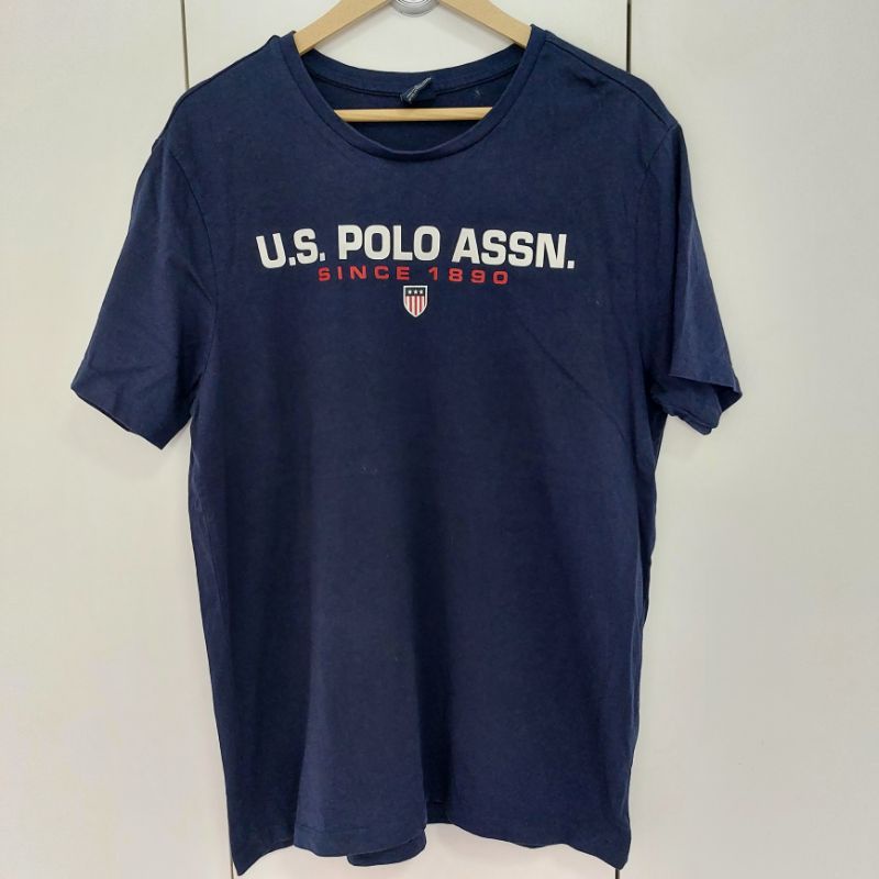 เสื้อยืด U.S. POLO ASSN. since 1890 size L (LV1) | Shopee Thailand