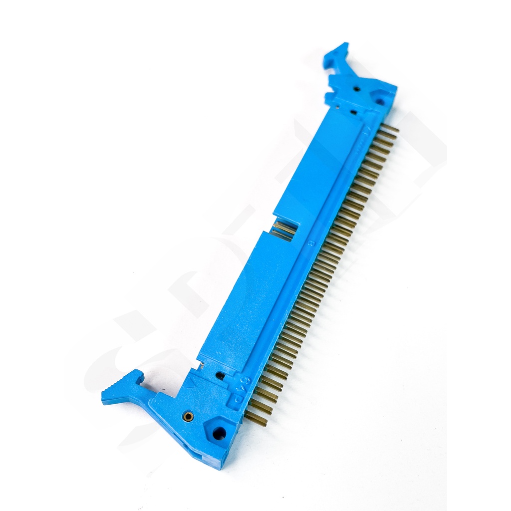 Connector 64 PIN with screwPlugs&Sockets More. 3.96mm pitch card edge ...