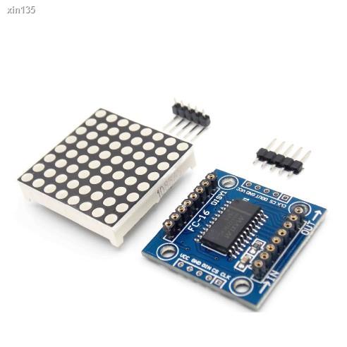MAX7219 dot matrix module microcontroller module DIY KIT | Shopee Thailand