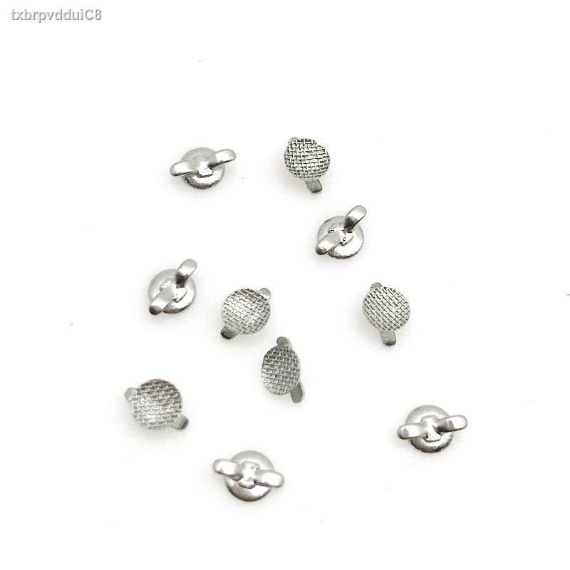 10 pcs ทันตกรรมจัดฟัน Lingual ปุ่ม Bondable Cleat | Shopee Thailand