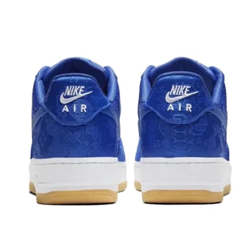 รองเท้าผ้าใบผช CLOT x Nike Air Force 1 Low One รองเท้าผ้าใบสีน้ำเงิน ...