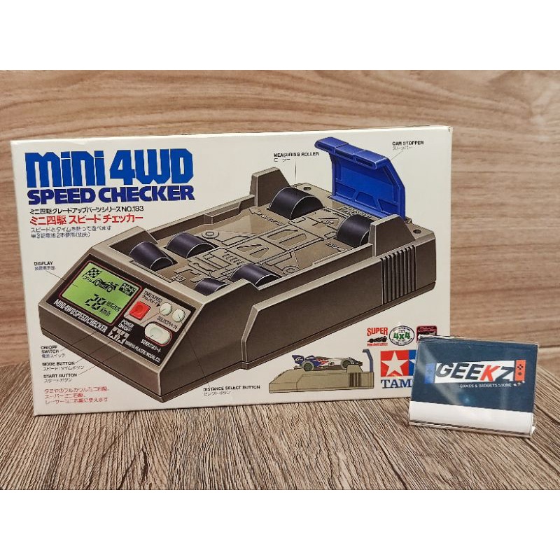 เครื่องวัดความเร็ว รถ Mini4wd Speed Checker Tamiya มือสอง สภาพดี ...