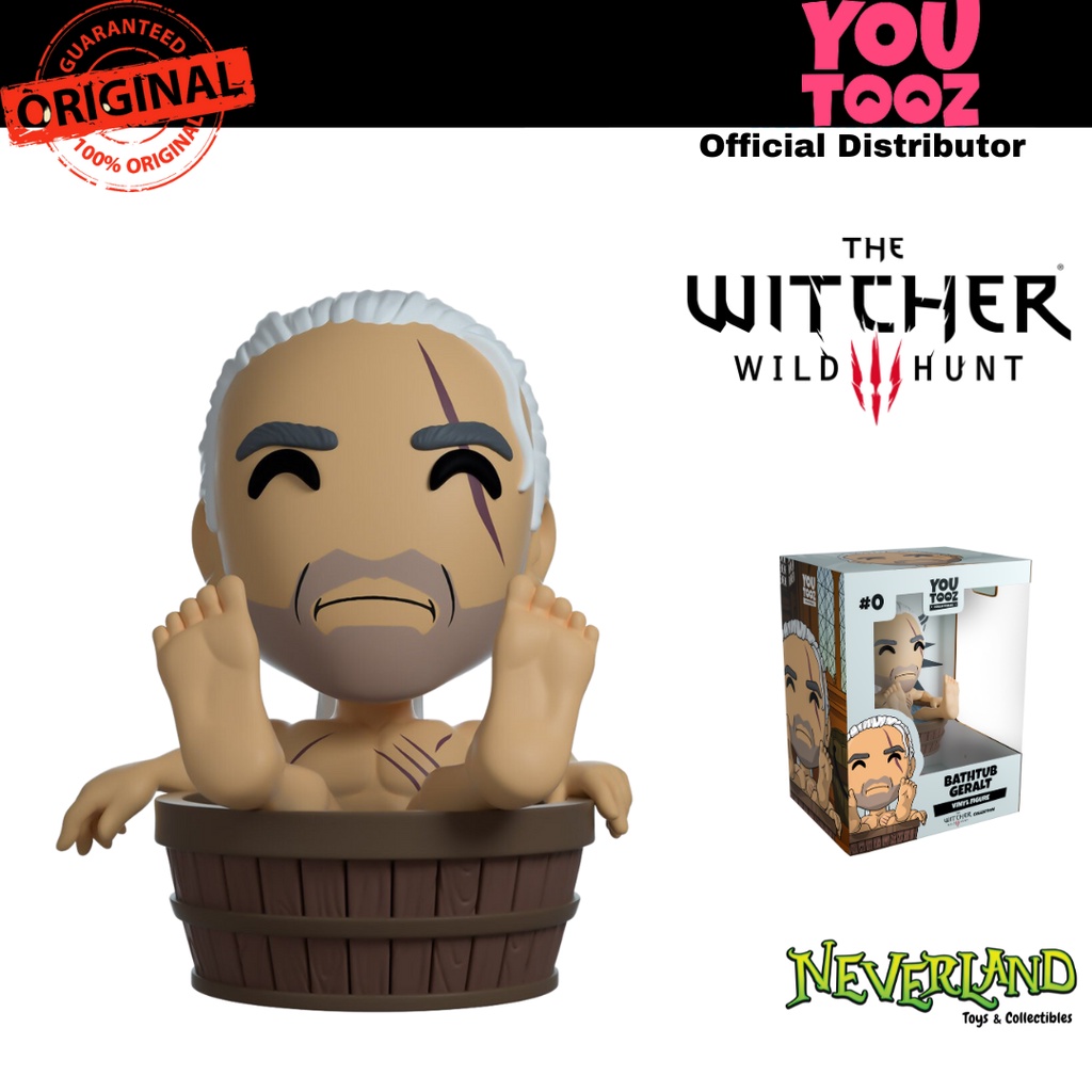 Youtooz The Witcher: Bathtub Geralt Vinyl Figure | Shopee Thailand