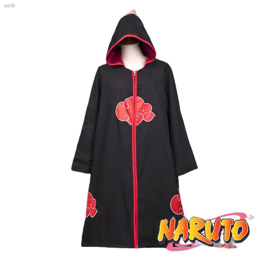 Naruto Costume Akatsuki Cloak Cosplay Sasuke Uchiha Cape Itachi ...