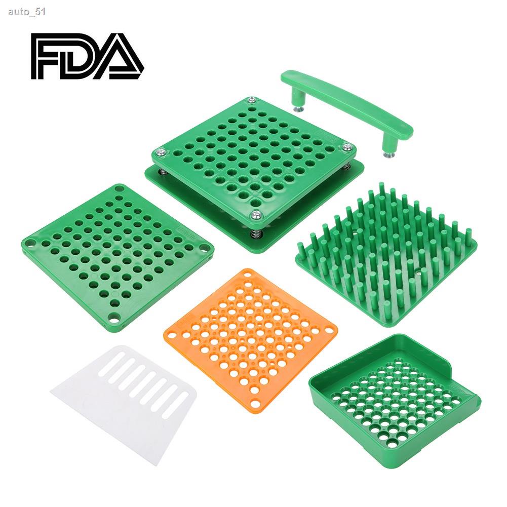 64 Holes Empty Capsule Filler Powder Spreader Plates Capsules Filling ...