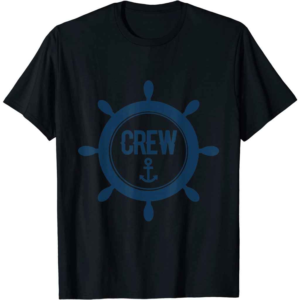 เสื้อยืด Crew Anchor Nautical Group Ocean Ship Yacht Cruise | Shopee ...