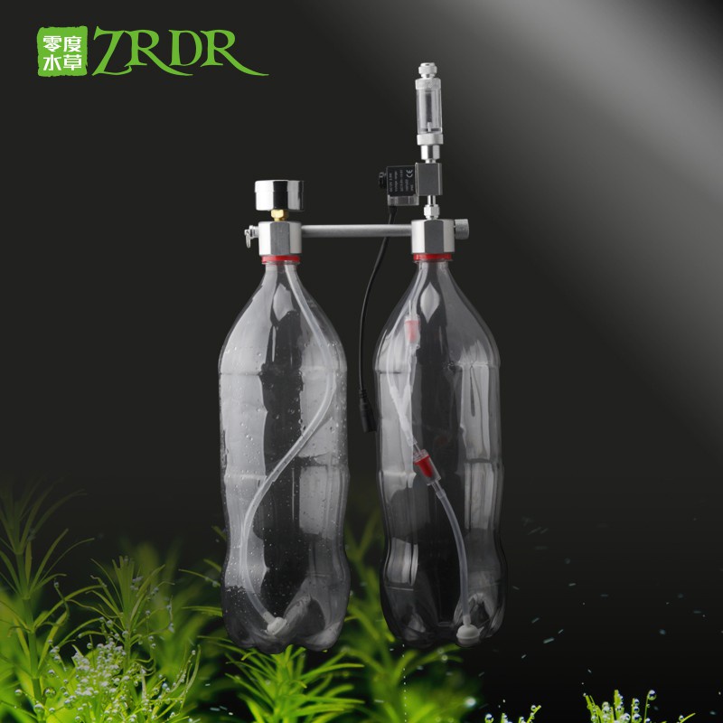 Aquarium fish tank CO2 generatorDIY self-made carbon dioxide generator ...