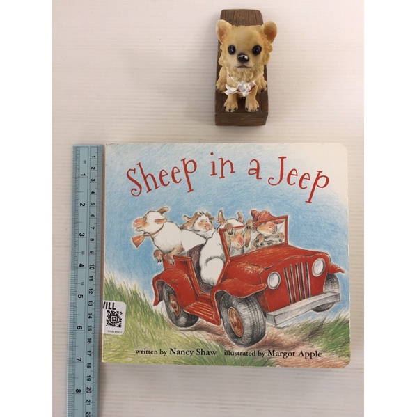 Sheep in a jeep หนังสือภาษาอังกฤษ (มือสอง) Boardbook | Shopee Thailand