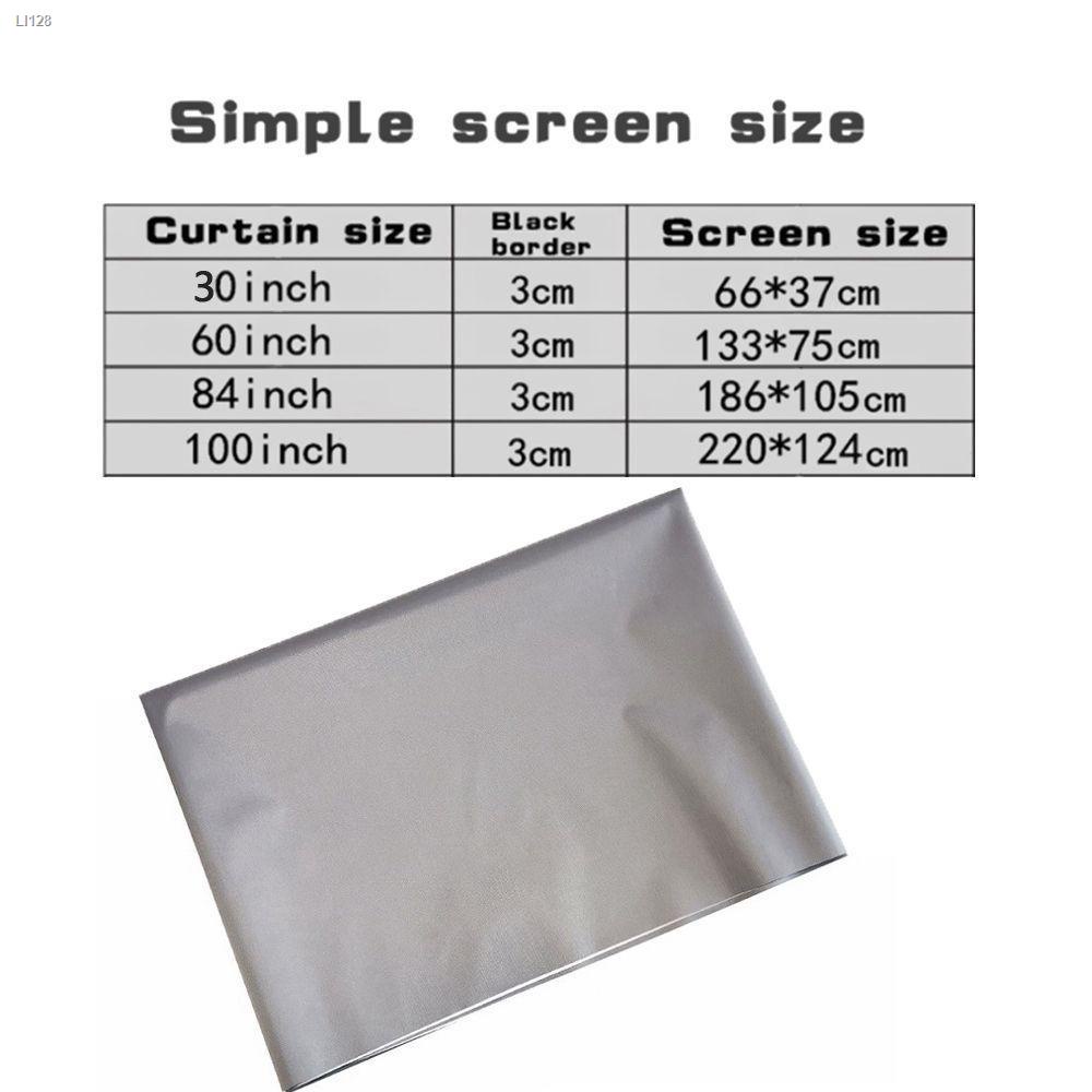 HECCEH 3D HD Projector Cloth Portable Reflective Fabric Anti-light ...