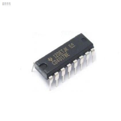 10PCS CD4017 CD4017B CD4017BE 4017 DECADE COUNTER DIVIDER IC | Shopee Thailand