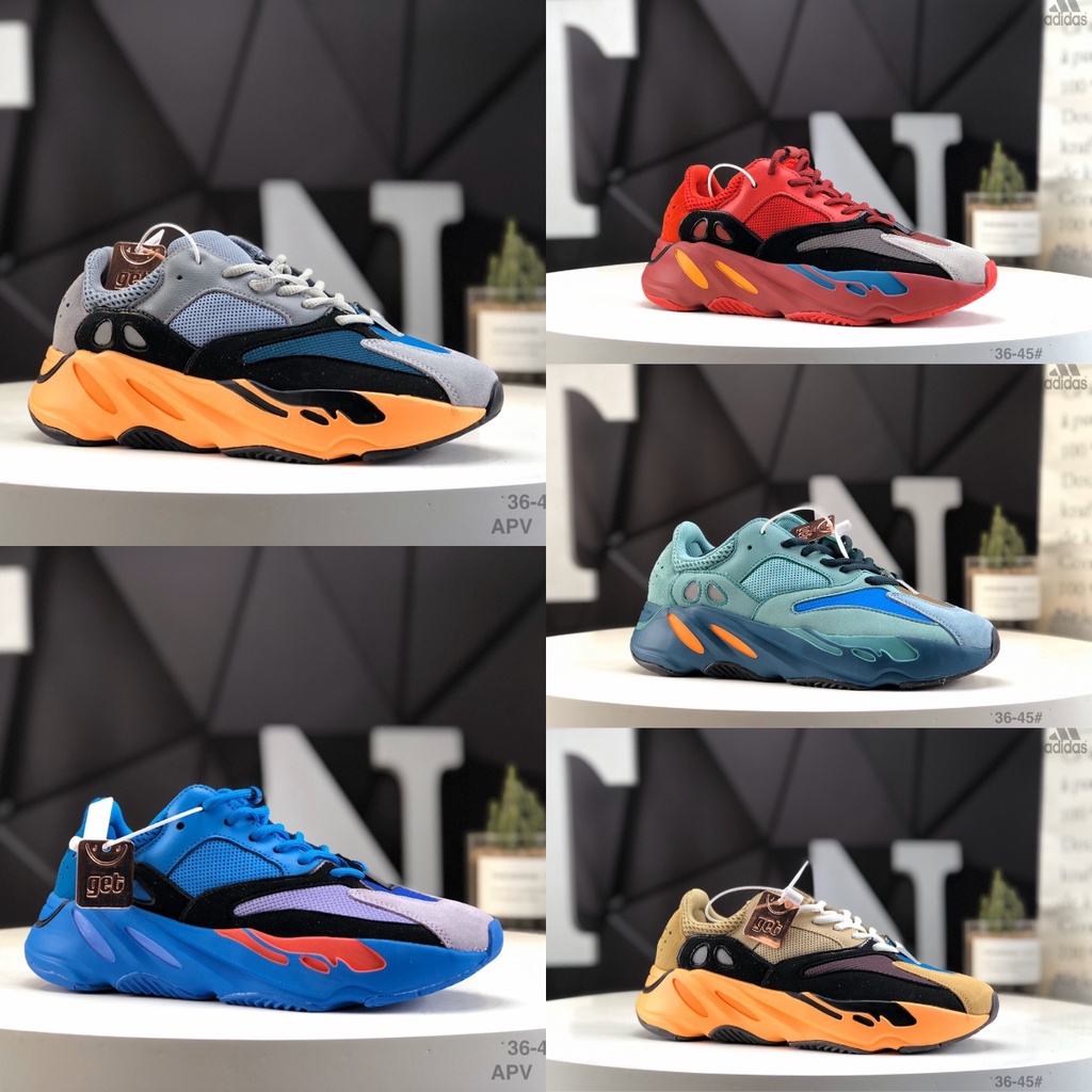 Ad Yeezy Boost 700 V2 "Sun" Kanye West Coconut 700 BASF Popcorn รองเท้า ...