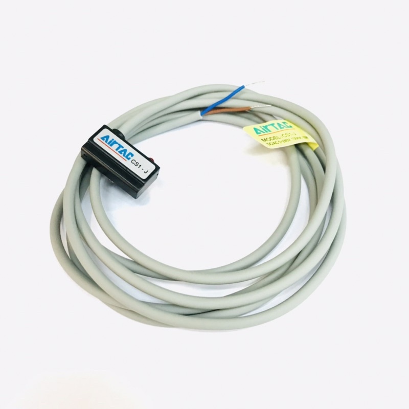 Switch Reed CS1-J Airtac เซนเซอร์ตรวจจับลูกสูบกระบอกลม Reed Switch Sensor NO 2สาย DC/AC 5-200V ...