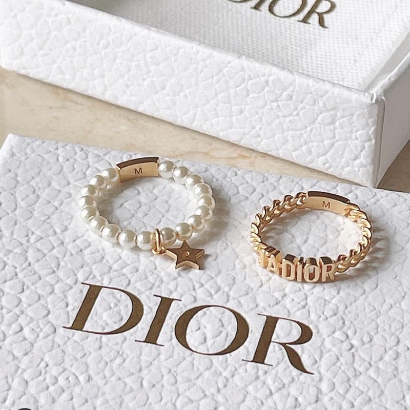 New🔥 Dior Ring Set เซ็ตแหวนดิออร์ | Shopee Thailand