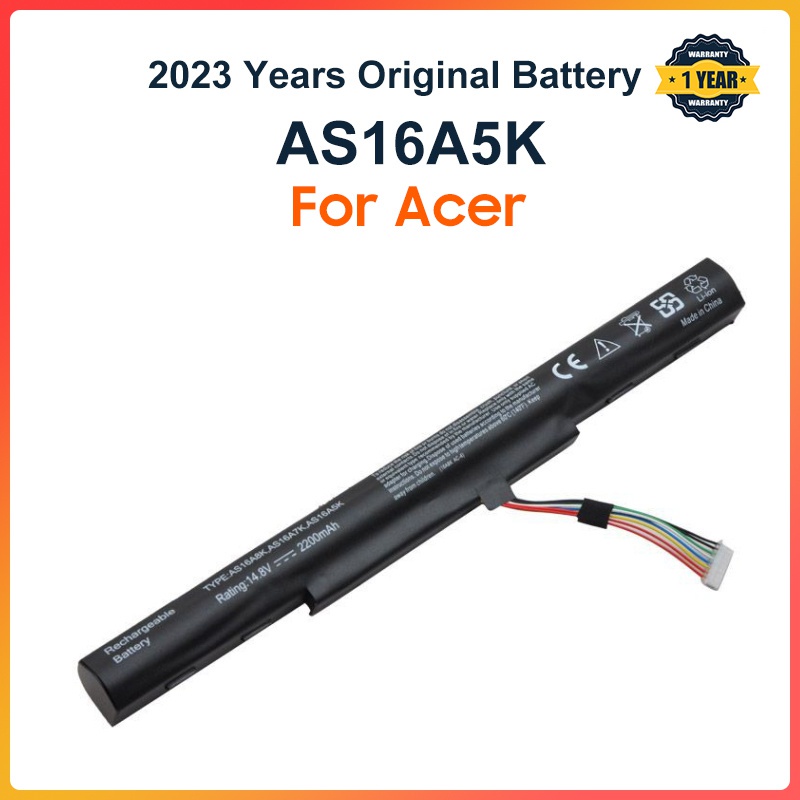 ใหม่ AS16A7K E5-575G-53VG AS16A8K แบตเตอรี่สำหรับ Acer Aspire E15 E5 ...