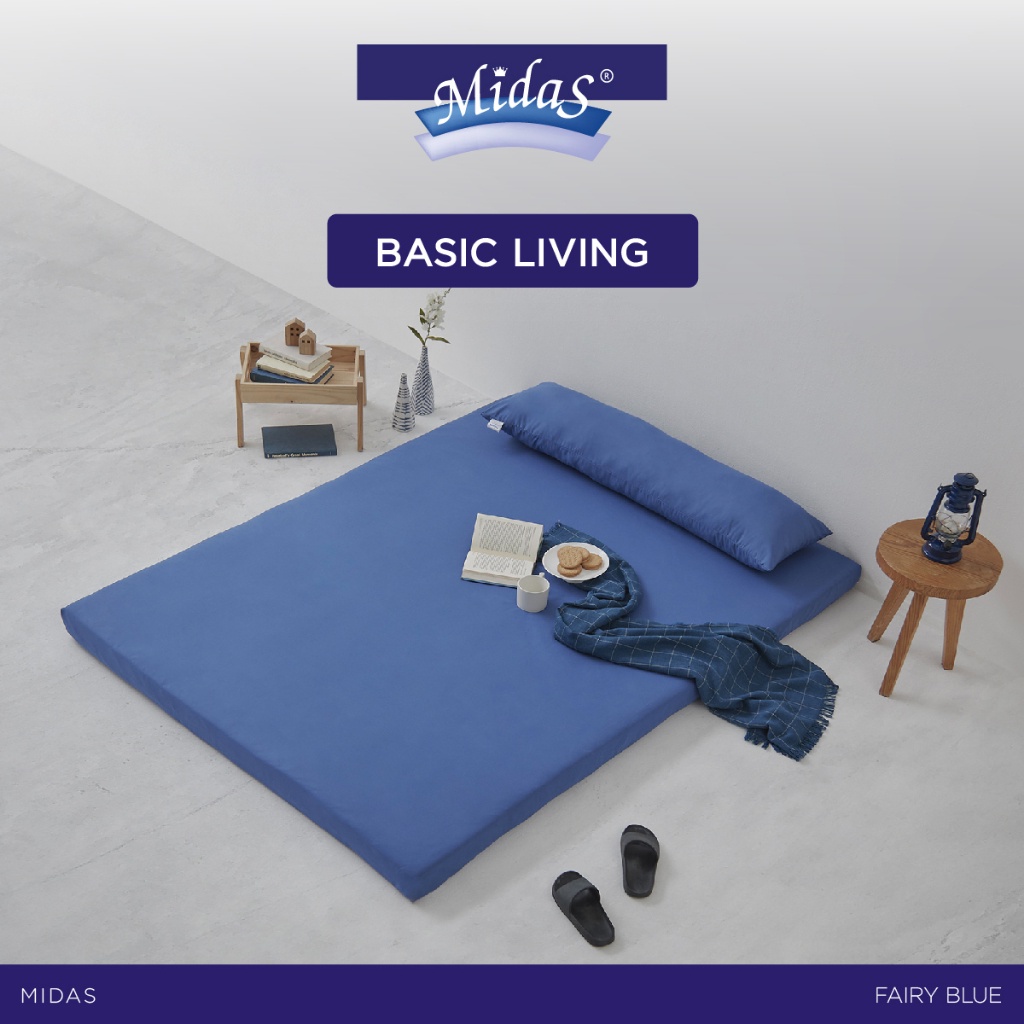 Midas ที่นอนนุ่มสบาย ชั้นรองรับ Firma Conjugate Pad เส้นใยคุณภาพสูง รุ่น Basic Living - Fairy ...