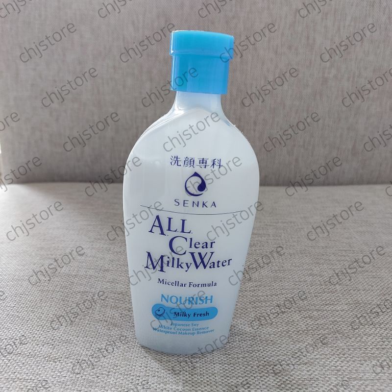 SENKA A.L.L. Clear Milky Water Micellar Formula Nourish Milky Fresh 230 ...
