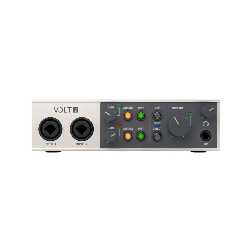 Universal Audio VOLT2 รุ่นล่าสุด อินเตอร์เฟส อุปกรณ์บันทึกเสียง USB Audio Interface (ProPlugin ...