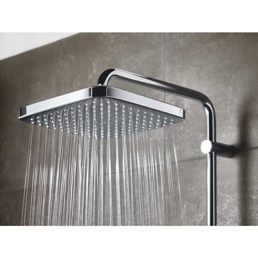 GROHE NEW TEMPESTA COSMO 250 ชุดฝักบัวระบบพร้อม DIVERSTER (เหลี่ยม ...