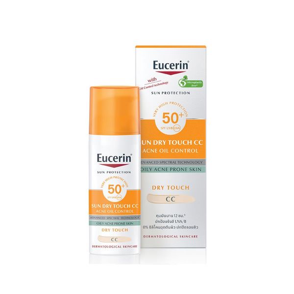 Eucerin Sun Protection Sun Dry Touch Acne Oil Control SPF50+ ขนาด 50ml ...