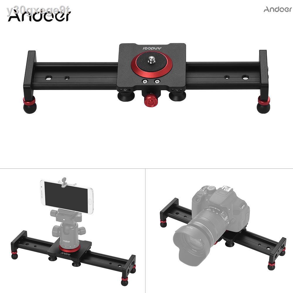Andoer 30cm-50cm/12 Inch Aluminum Alloy Camera Track Slider Video ...