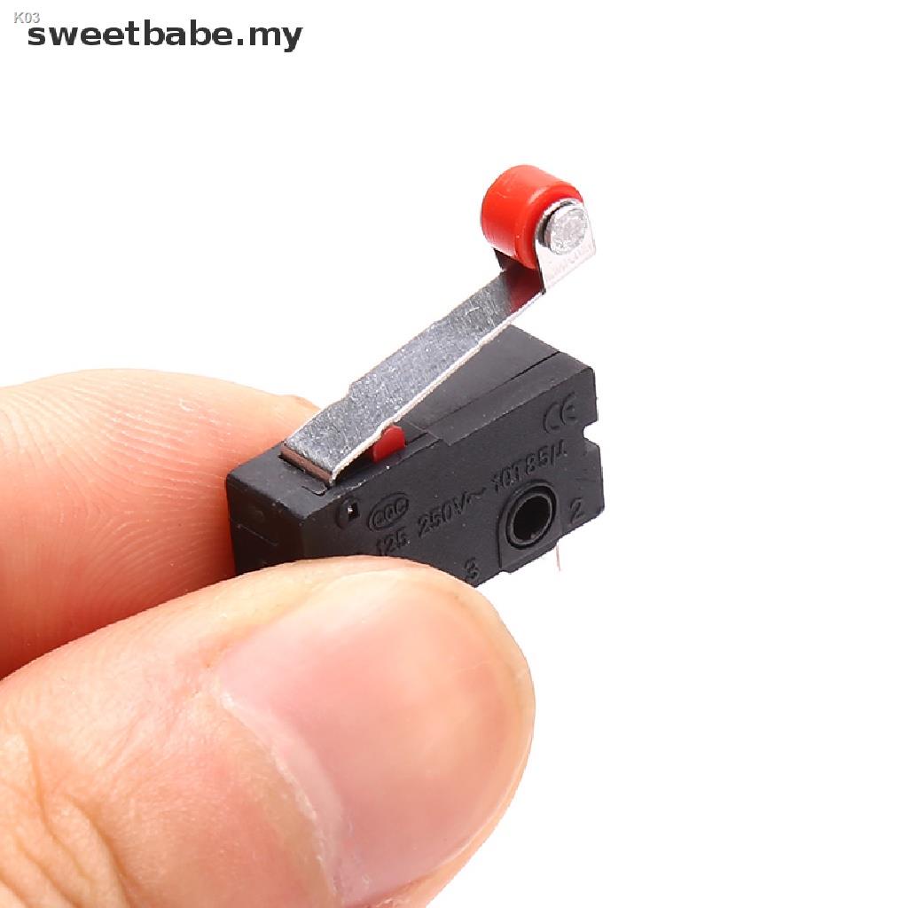 【sweetbabe】 1PC Micro Roller Lever Arm Open Close Limit Switch KW11-N KW12 3 Pin Microswitch 【MY ...