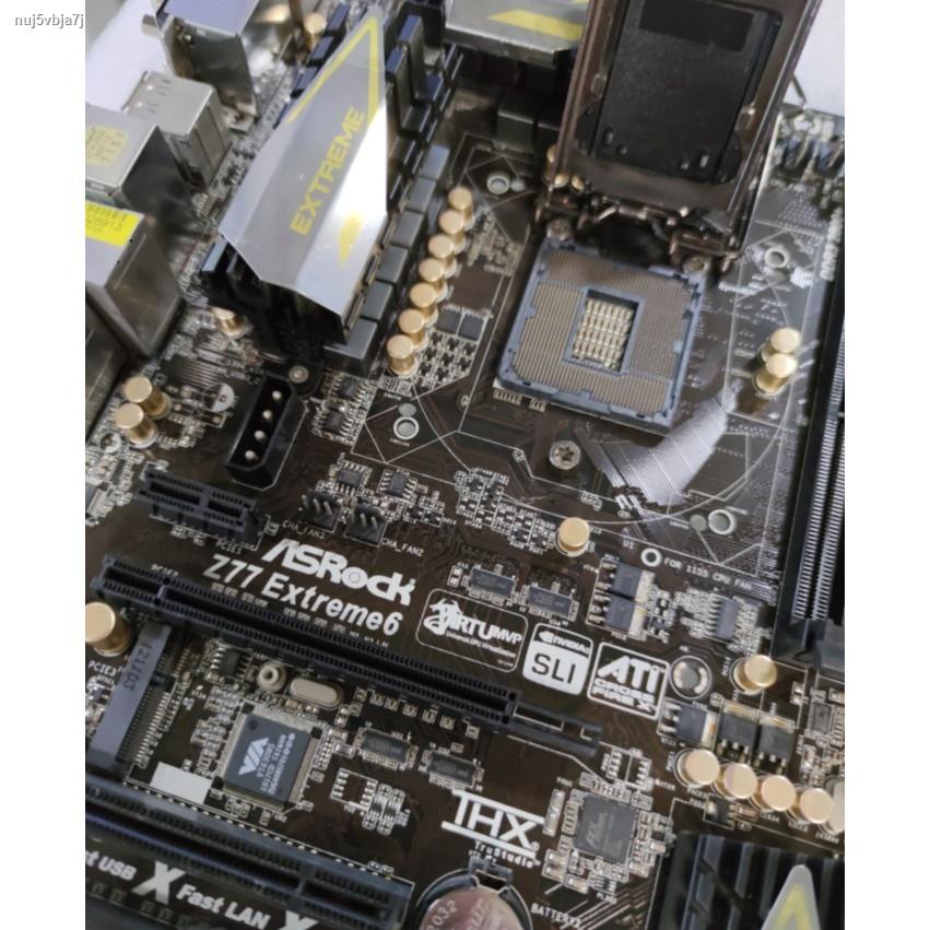 ASRock Z77 Extreme4/6 Desktop Board Z77 Motherboard Slot LGA1155 DDR3 SATA3 USB3.0 Support I7 ...