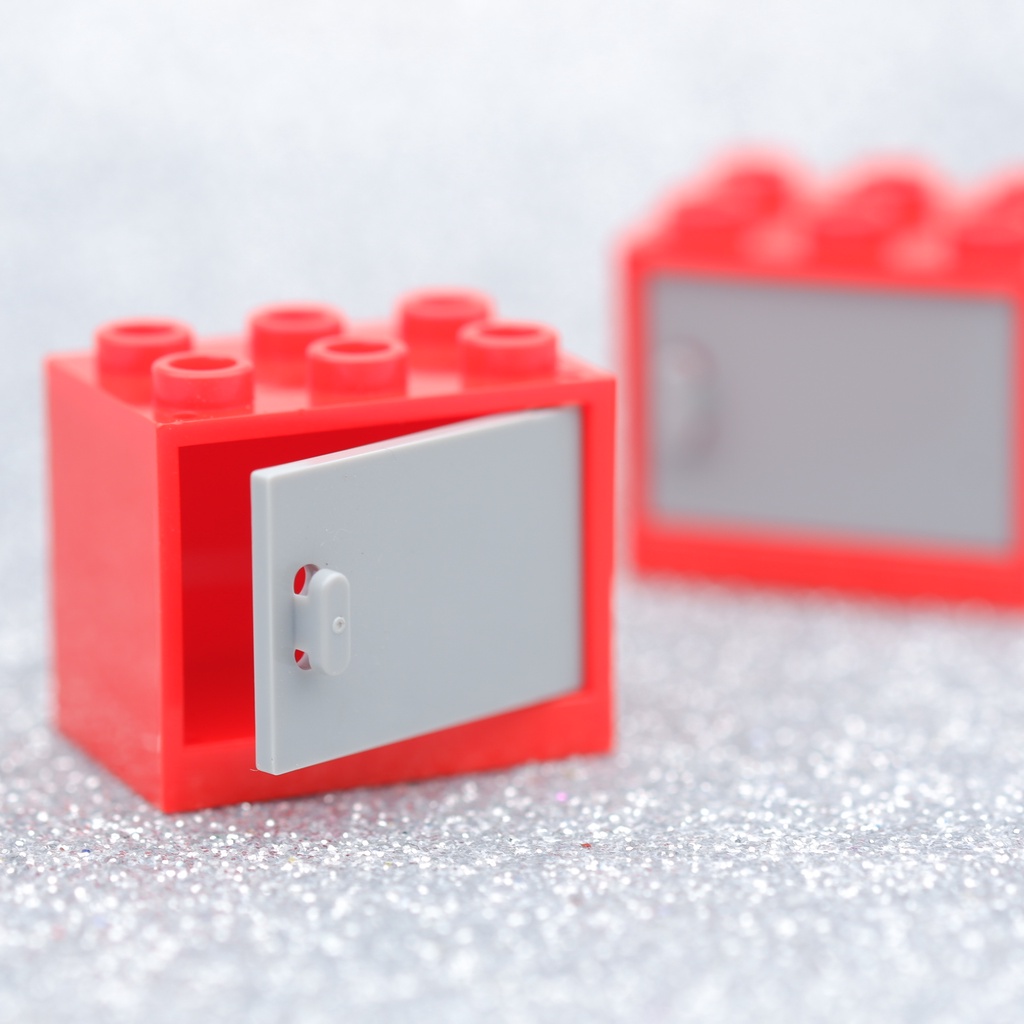 LEGO Red Container ตู้แดง ACCESSORIES - LEGO® Minifigures Authentic เล ...