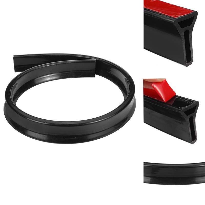 1M/2M Black Bathroom Water Stopper Water Partition Dry And Wet ...
