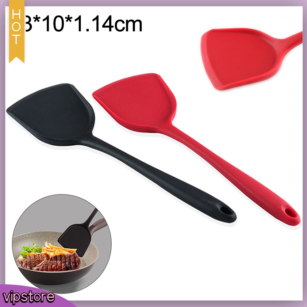 [VIP] Silicone Non-stick Egg Fish Frying Pan Scoop Spoon Shovel Turner ...