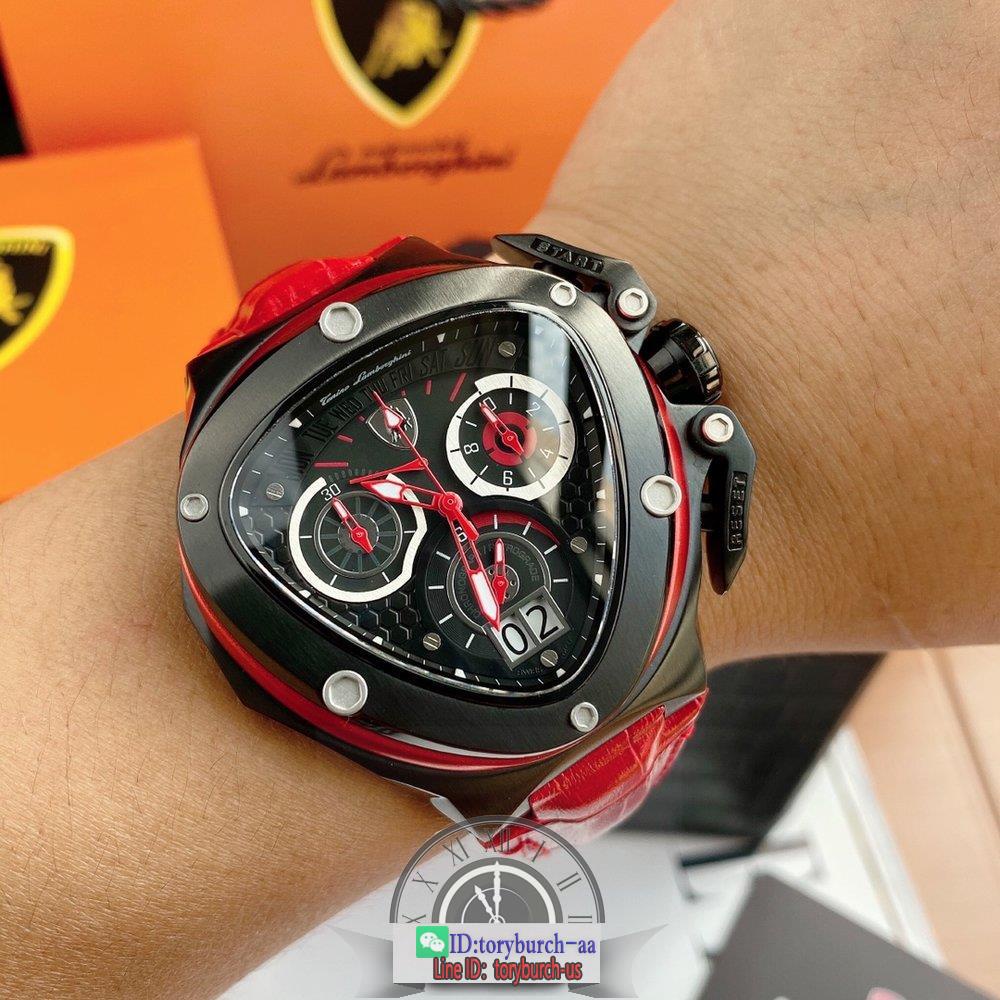 Lamborghini Spyder men's professional racing chrono Scratchproof ...