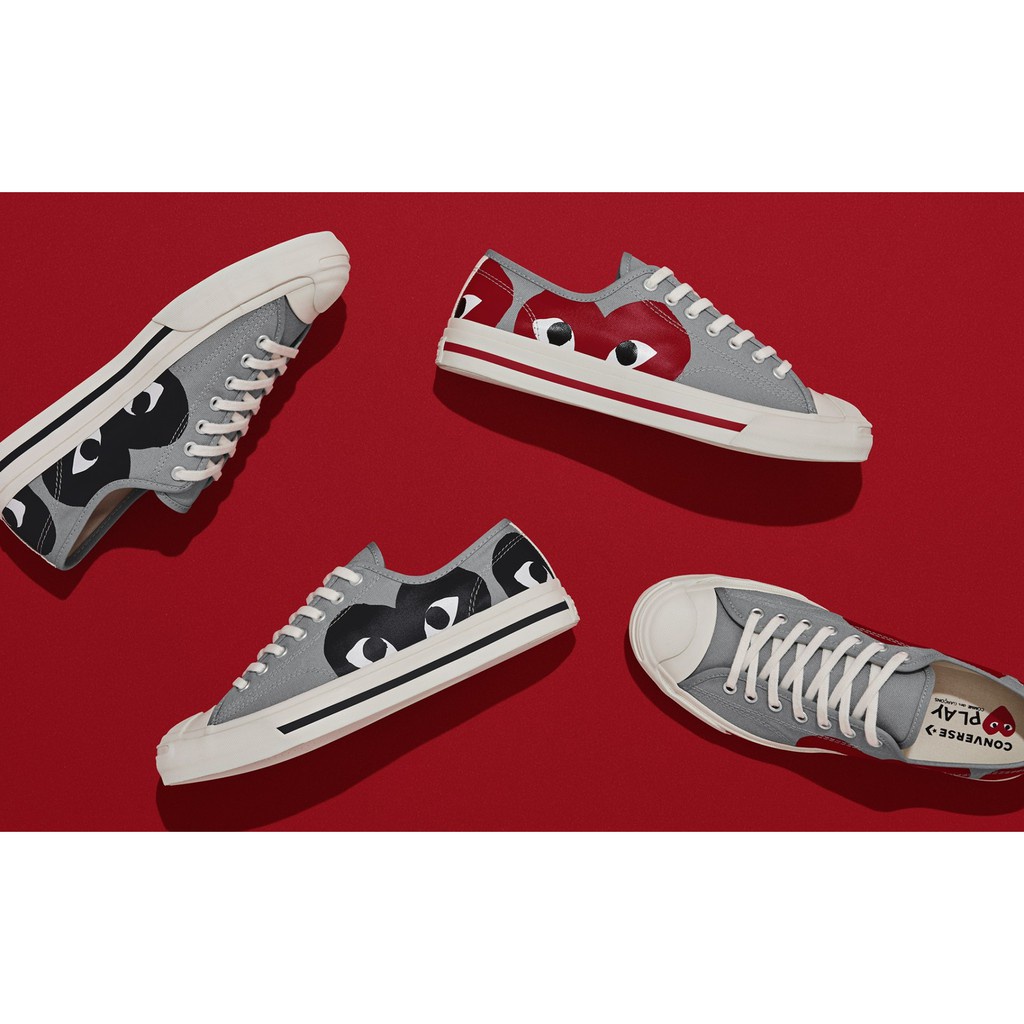 ☞Converse × Comme des garcons Play x Jack Purcell รองเท้า ของแท้จากShop ...