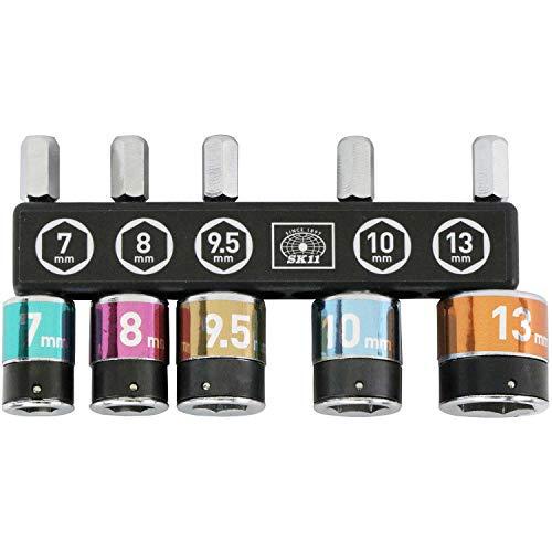 Sk11 Sbls-5 ชุดลูกบ็อกซ์ และน็อต ไม่หล่น 7/8/9.5/10/13 มม. 5 ชิ้น | Shopee Thailand