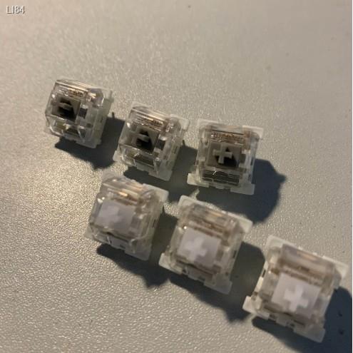 ☁♗ Outemu Silent White Gray Switch Mechanical Keyboard MX Office ...