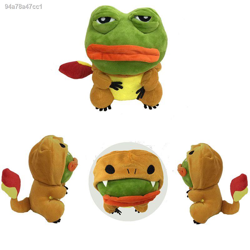 Pokemon X Pepe The Frog Charmander Kawaii Anime Stuffed Toys Cosplay ...