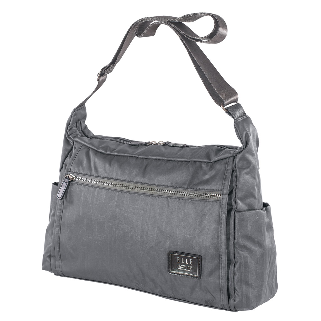 ELLE Travel Lena Collection. Horizontal Multi-Purpose Crossbody Hobo ...