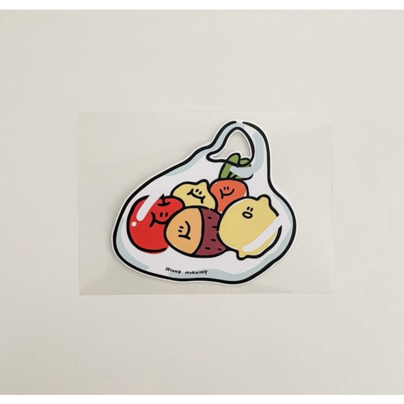 พร้อมส่ง/ของแท้ •• Secondmorning market big sticker | Shopee Thailand