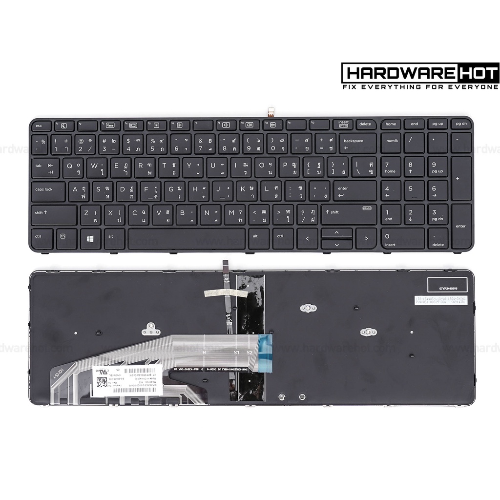 KEYBOARD HP PROBOOK 450 G3 450 G4 TH-EN (KEYBOARD HP) | Shopee Thailand