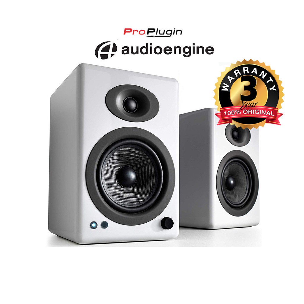 Audioengine A5+ Wireless ลำโพงขนาดบุ๊คเชลฟ์ คุณภาพเสียงระดับ Hi-End (ProPlugin) | Shopee Thailand