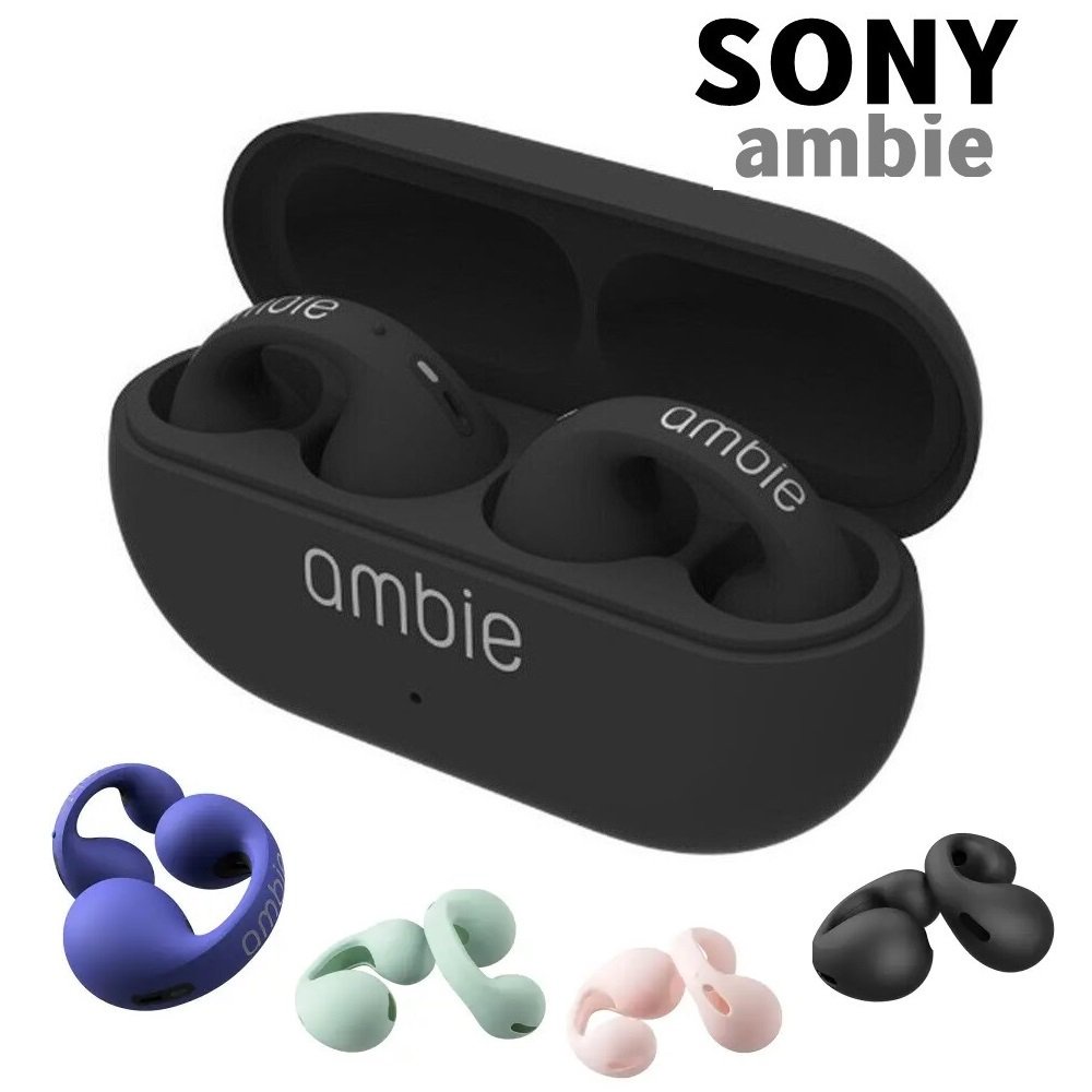 SONY Ambie หูฟังบลูทูธการนำกระดูกเปิดจริงไร้สายกันน้ำกีฬาบลูทูธหูฟังหู ...