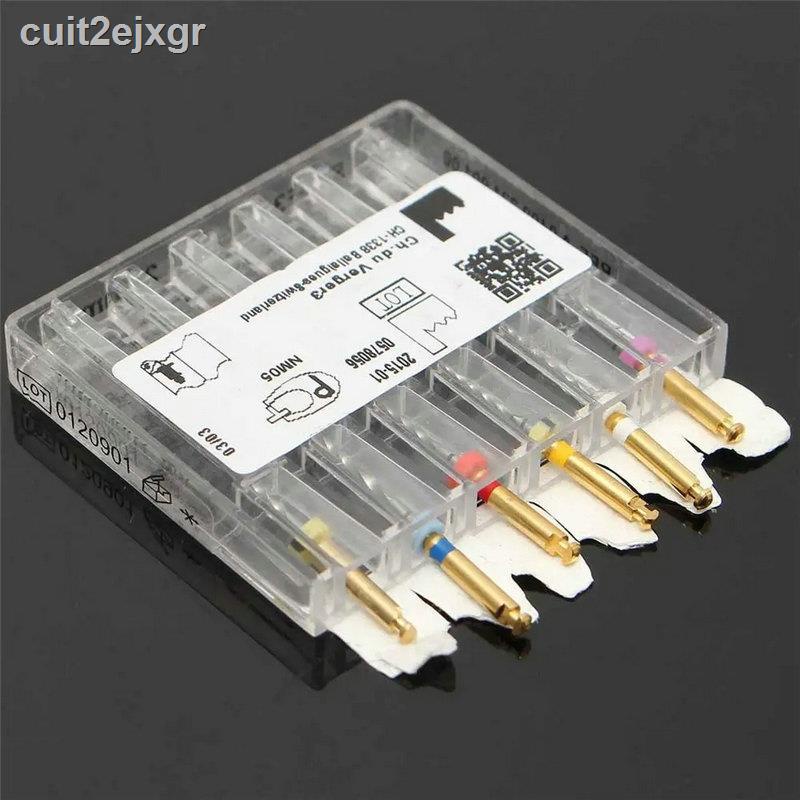 6 PCS Gold Rotary Super Files Files Rotary Files Heat Activation ...