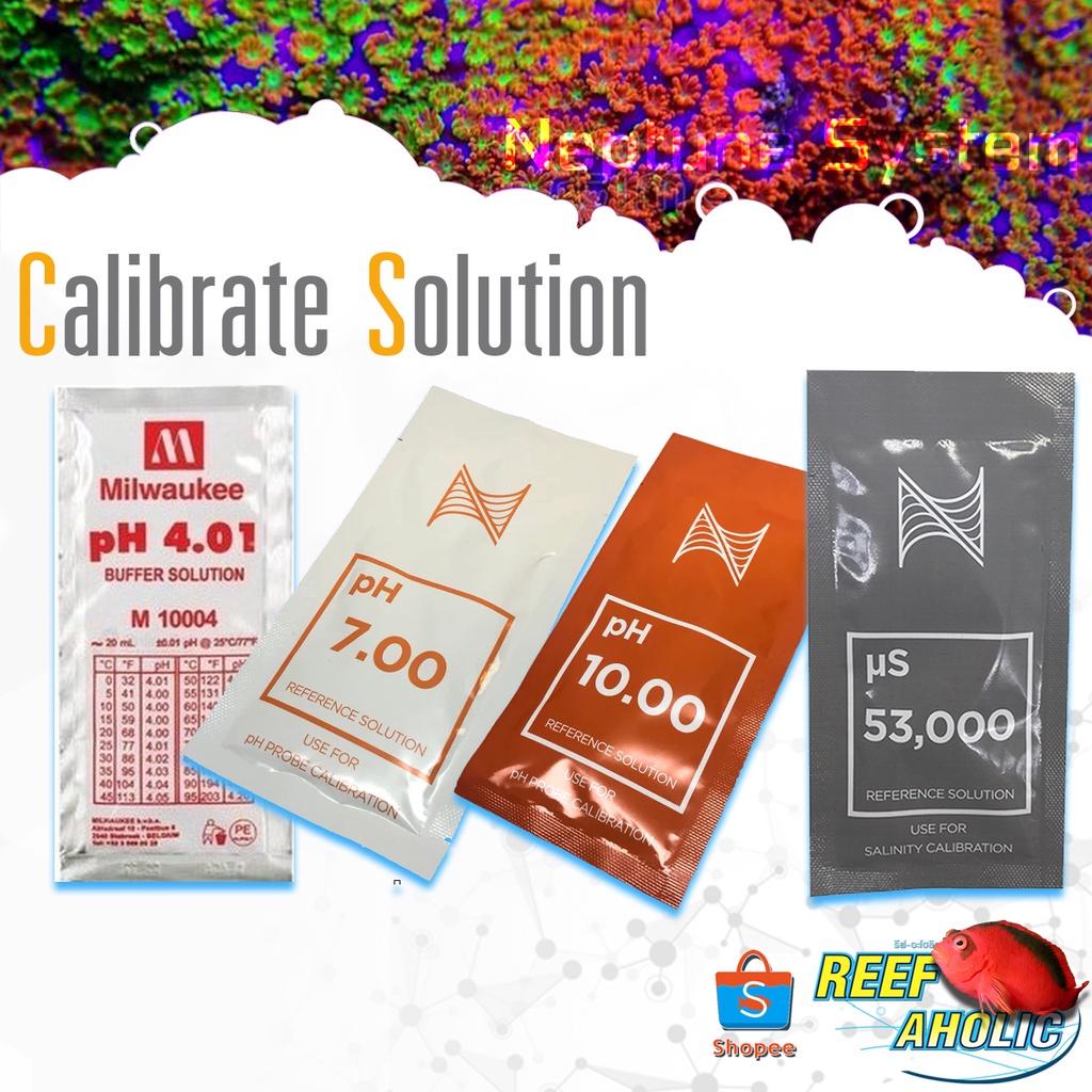 Apex Calibrate Solution PH4 PH7 PH10 and 53000 mS/cm น้ำยาแคลลิเบรทหัวโพรป | Shopee Thailand