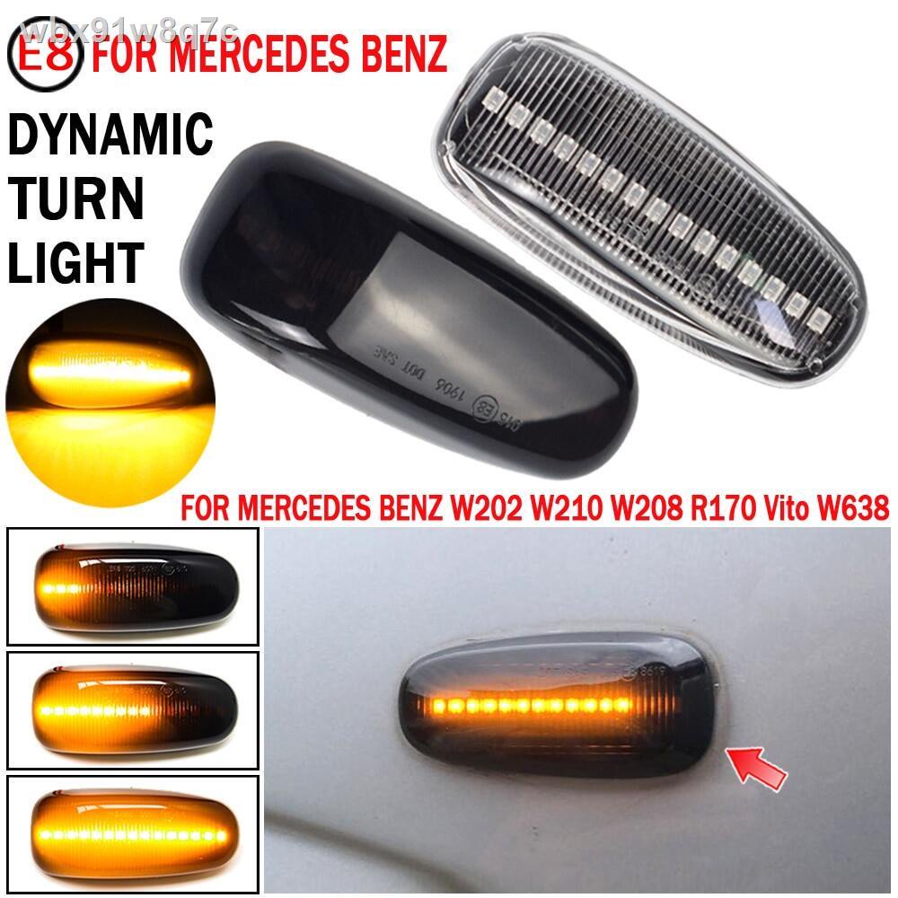 1 Pair Led Dynamic Side Marker Turn Signal Indicator Light Sequential Blinker Lamp Indicator For ...