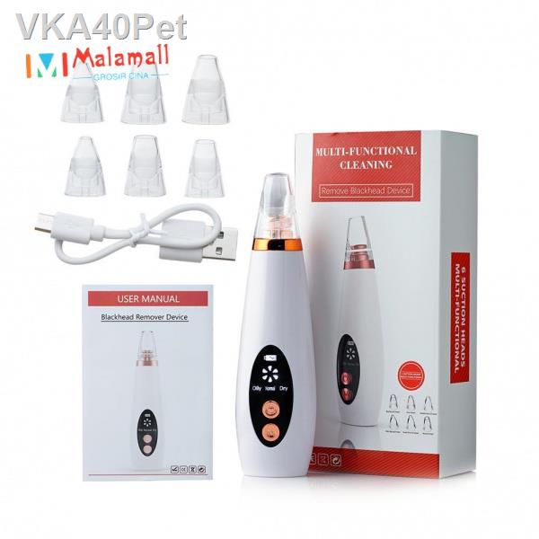 Ultrasonic Blackhead Remover Vacuum Extractor Pro Suction Face Pore ...