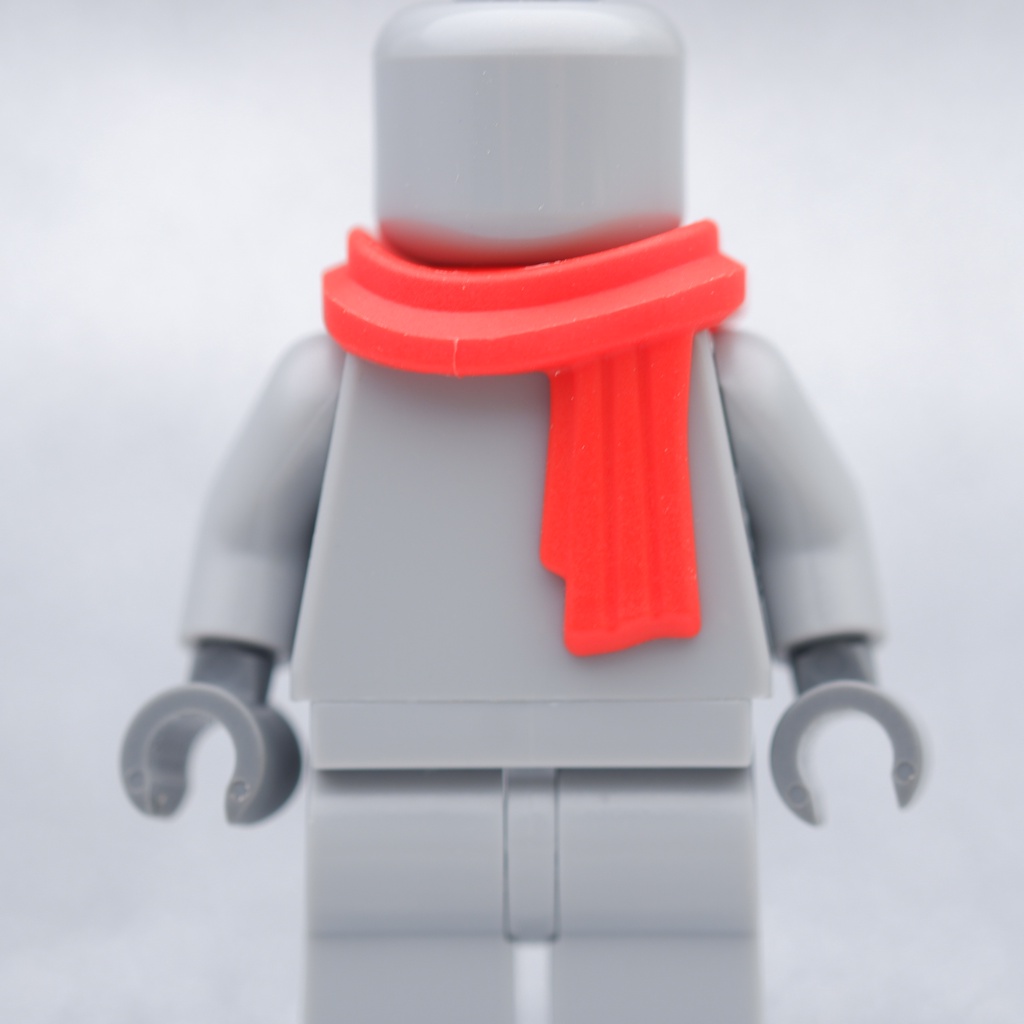 LEGO Scarf - Red - LEGO เลโก้ มินิฟิกเกอร์ ตัวต่อ ของเล่น ACCESSORIES ...