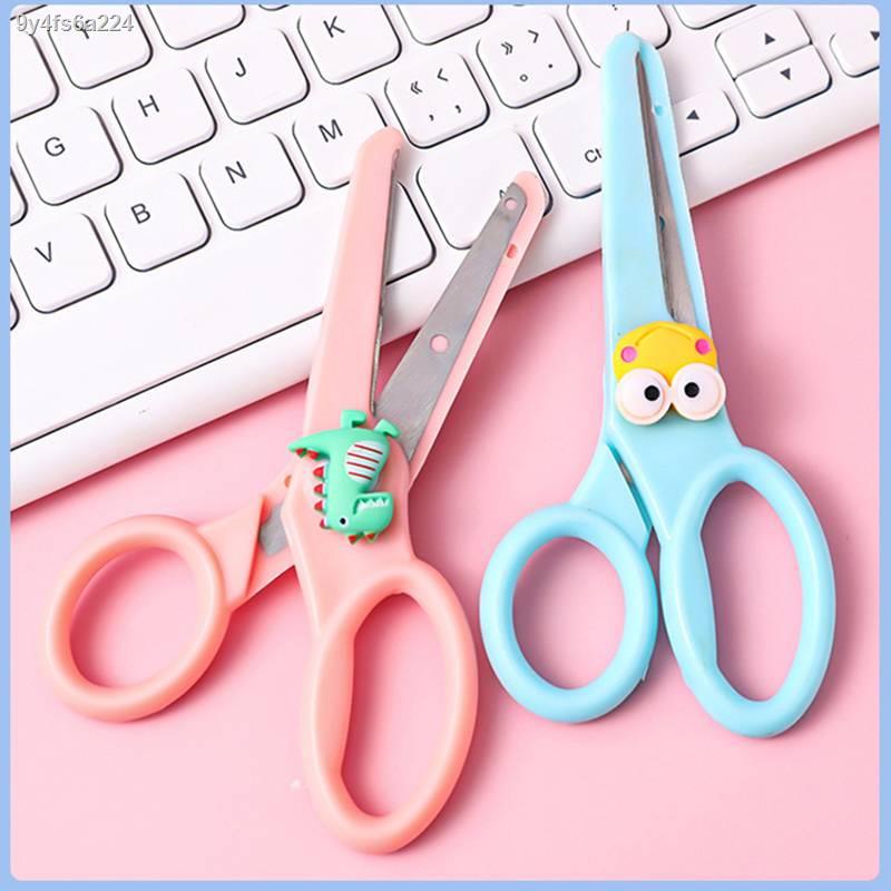 [Ready stock] Safety plastic scissors cartoon children safety scissors ...