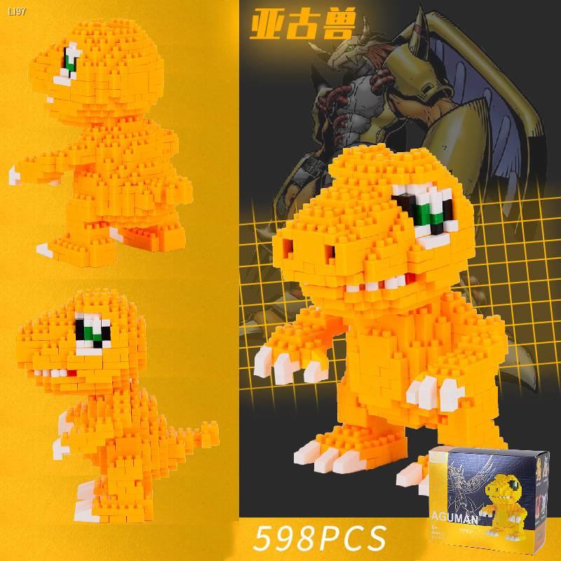 【LEJUBLOCK】Digimon Adventure building blocks Pokemon nano block agumon ...