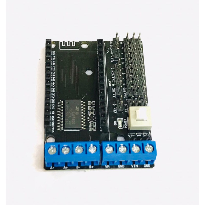 Broad Drive Motor บอร์ดขับมอเตอร์สำหรับ ESP8266 NodeMCU V2 Motor Driver L293D Shield for ESP8266 ...