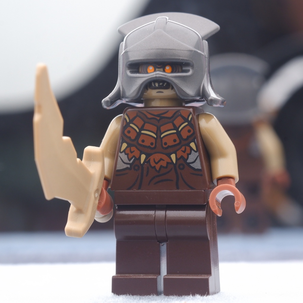 LEGO Lord Of The Rings and Hobbit Mordor Orc Helmet | Shopee Thailand